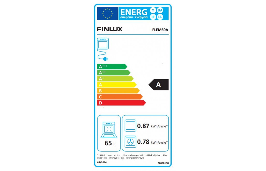 Finlux FLEM 60A Готварска печка - FLEM 60A