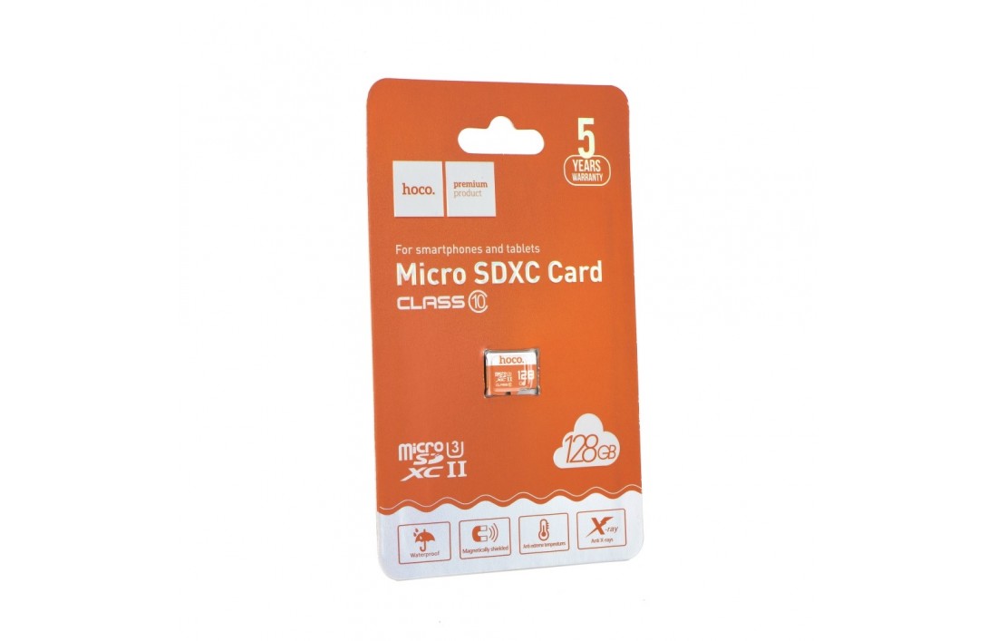 Hoco MicroSDXC TF High Speed 128GB Class 10 Преносима памет - MicroSDXC ...