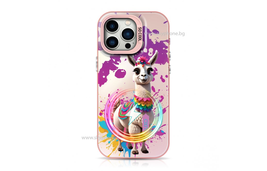 Apple iPhone 16 Pro Max Luxo So Cool MagSafe X11 Llama Кейс - iPhone 16 ...