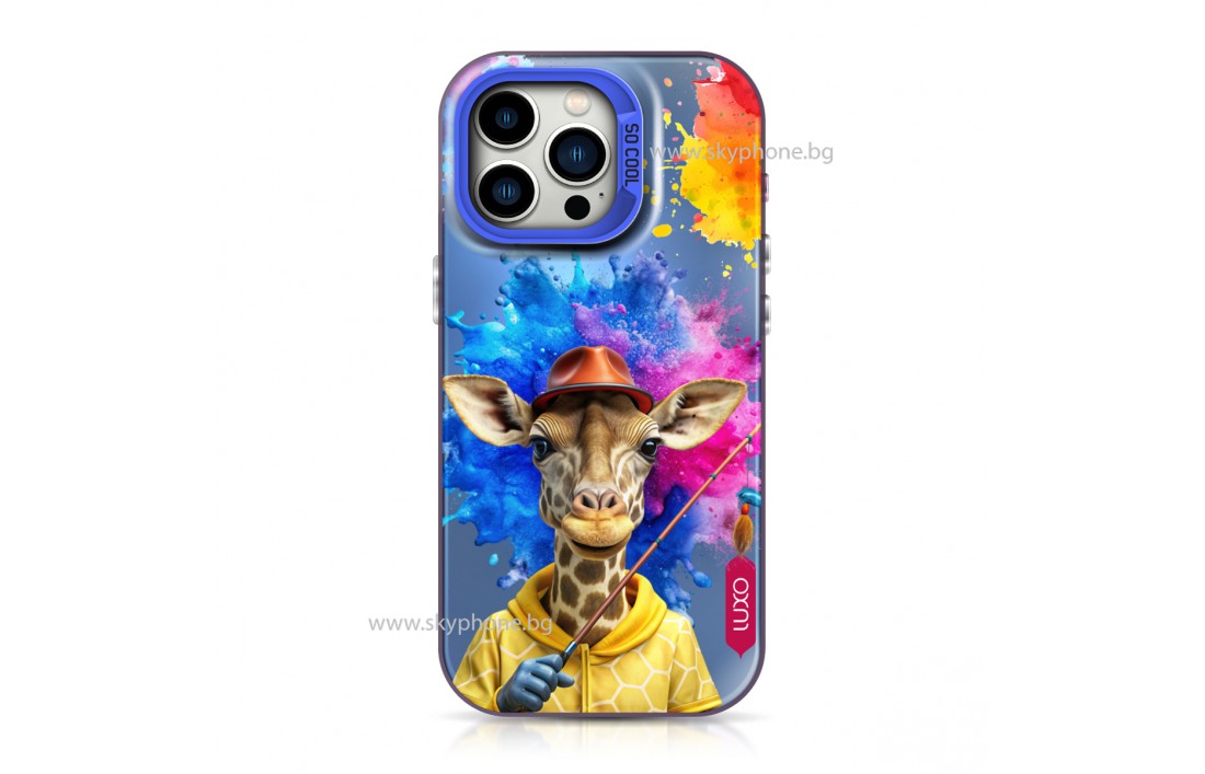 Apple iPhone 16 Pro Max Luxo So Cool X12 Giraffe Кейс - iPhone 16 Pro ...